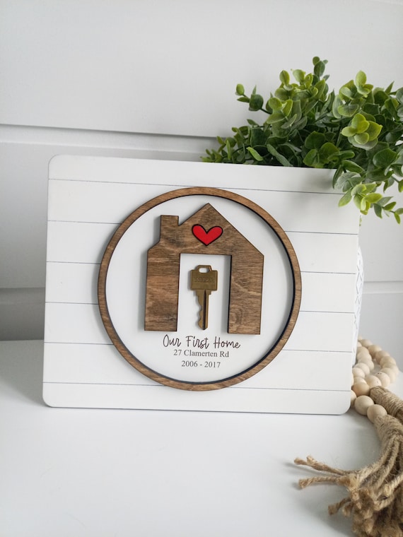 Our First Home Sign DIGITAL FILE - Etsy