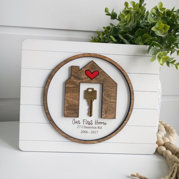 Our First Home Sign - Etsy