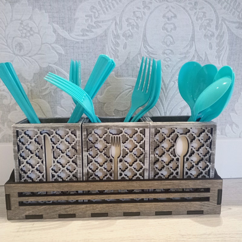 Knife Fork Spoon Holder - Etsy