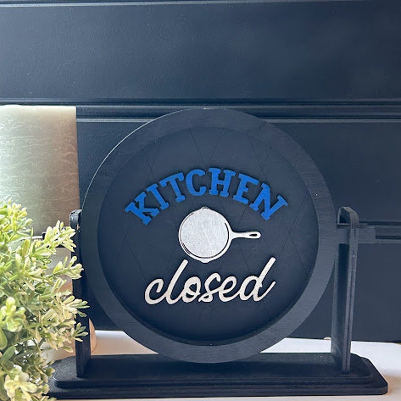 Kitchen is Closed Sign - Etsy
