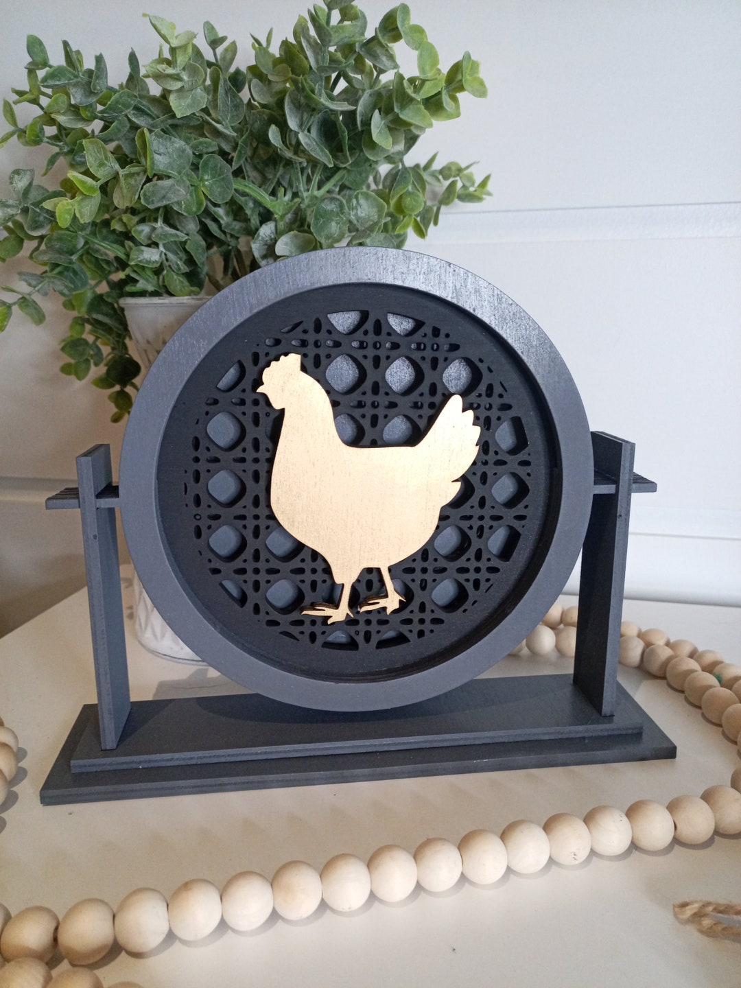 Farmhouse Chick Insert Digital File for Sign Sitter - DIGITAL FILE ONLY ...