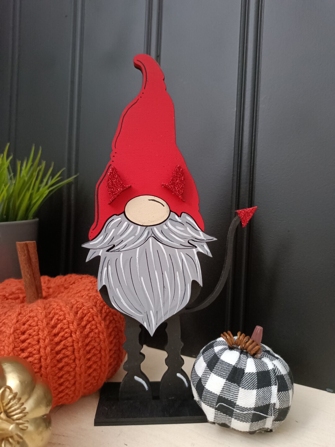 Devil Gnome 9.75" - DIGITAL FILE - Etsy