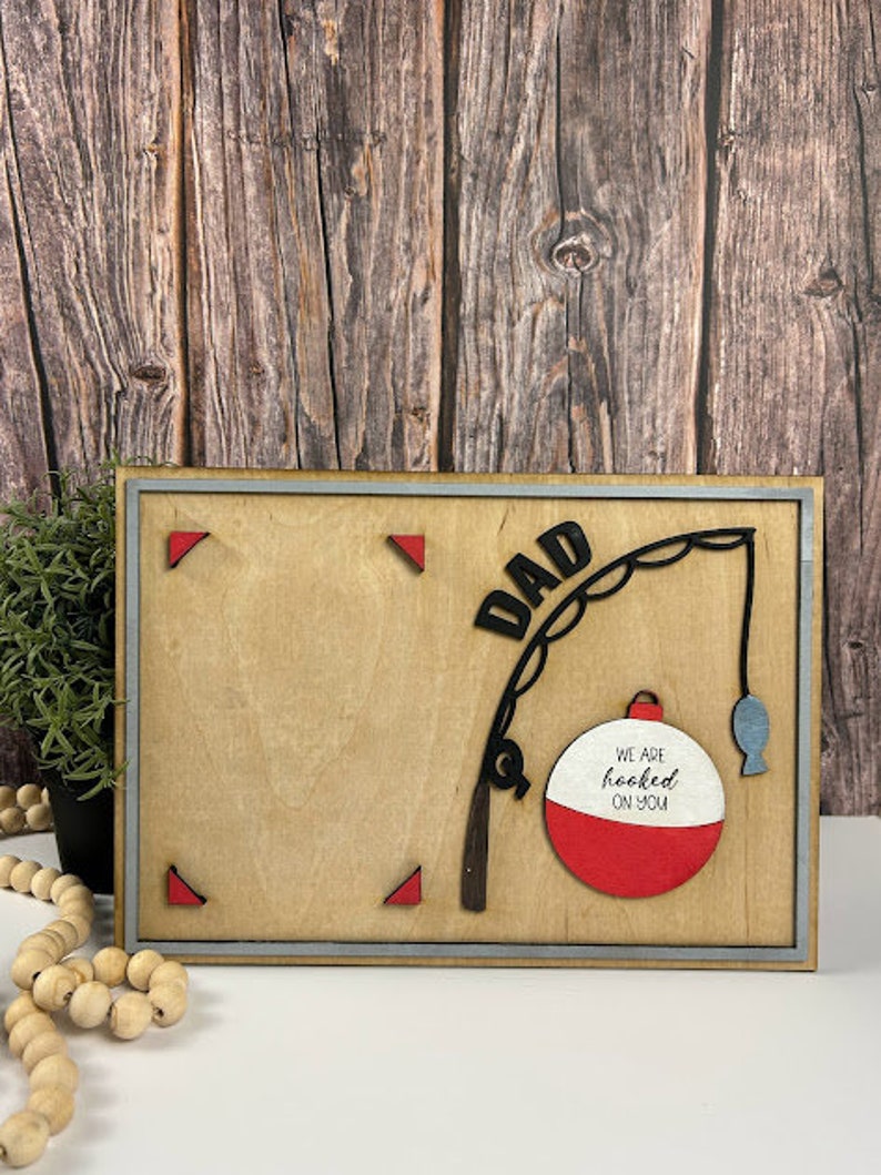 Mom Dad Fishing Frame DIGITAL FILE - Etsy