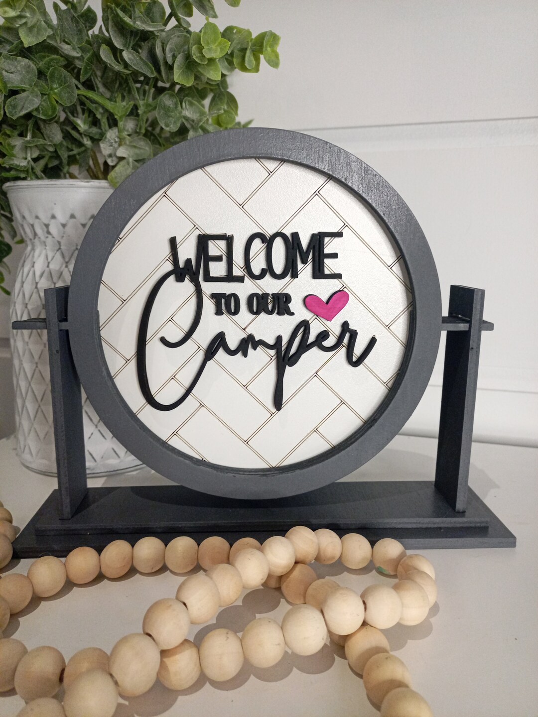 Welcome to Our Camper Insert Digital File for Sign Sitter - DIGITAL ...