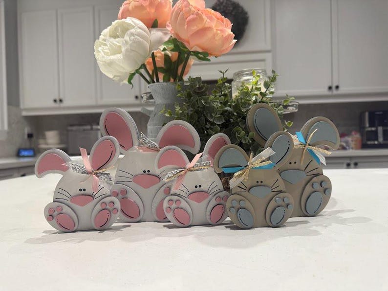 Table Top Bunnies - Set of Two - DIGITAL FILE/PATTERN - Etsy