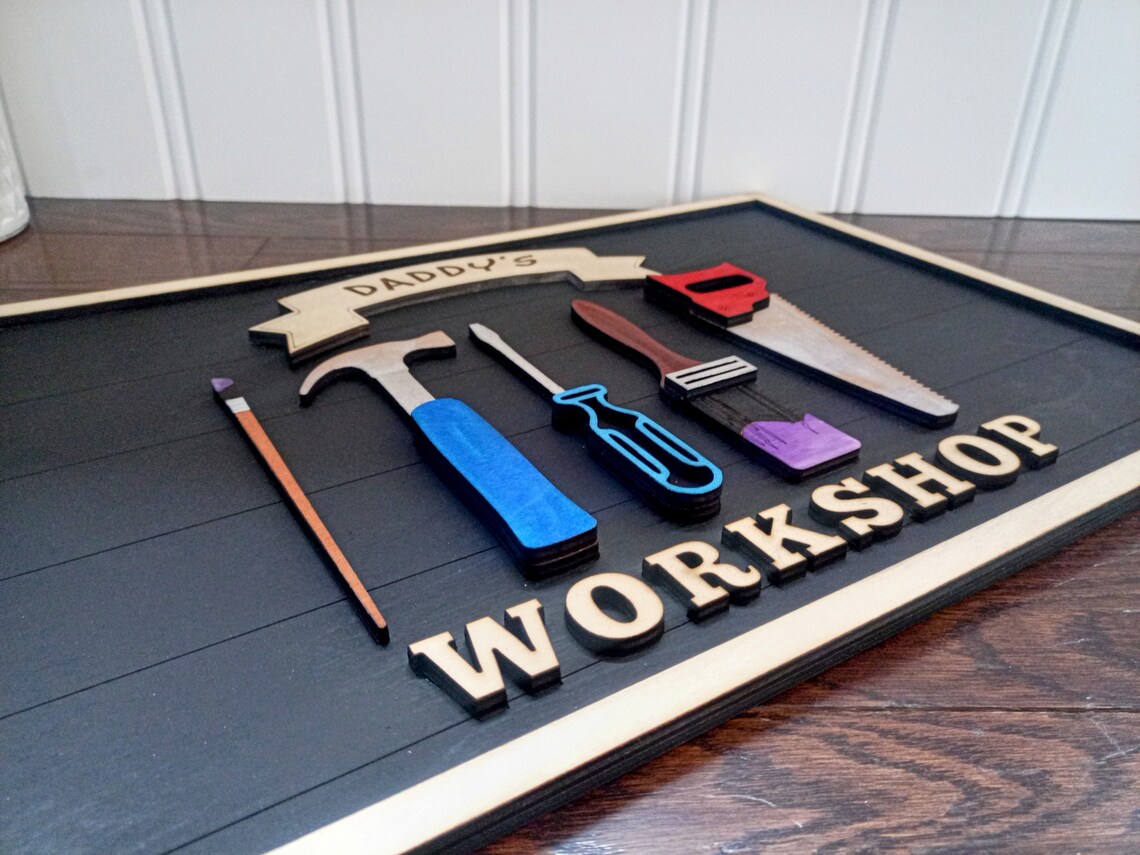 Workshop Sign - DIGITAL FILE - Etsy