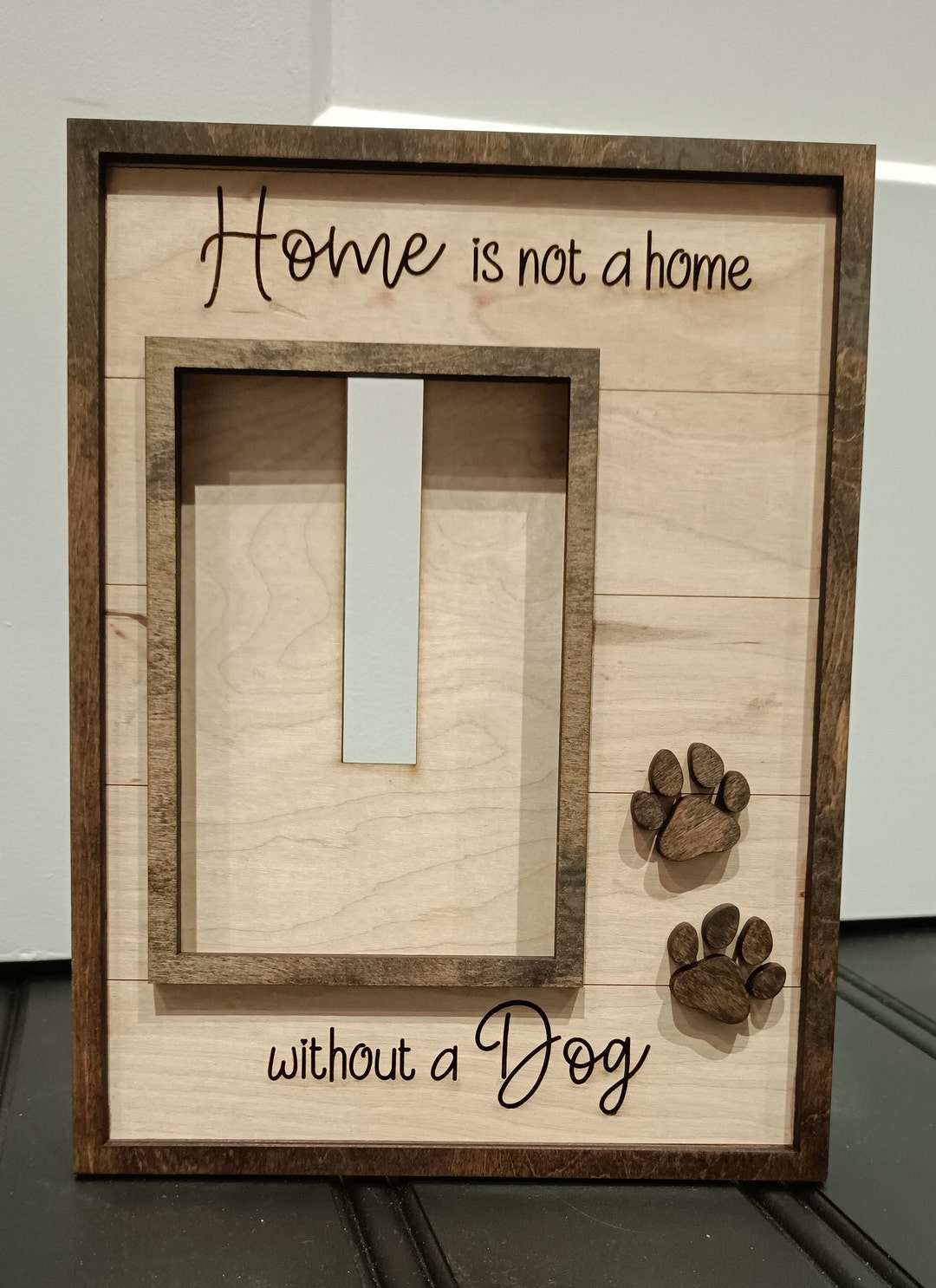 Home is Not a Home Without Dog Frame - DIGITAL FILE ONLY - Etsy