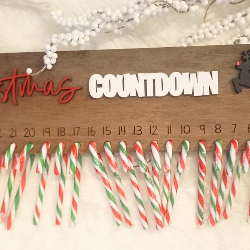 Candy Cane Countdown - Etsy