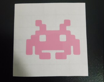 Space Invader Sticker - Etsy