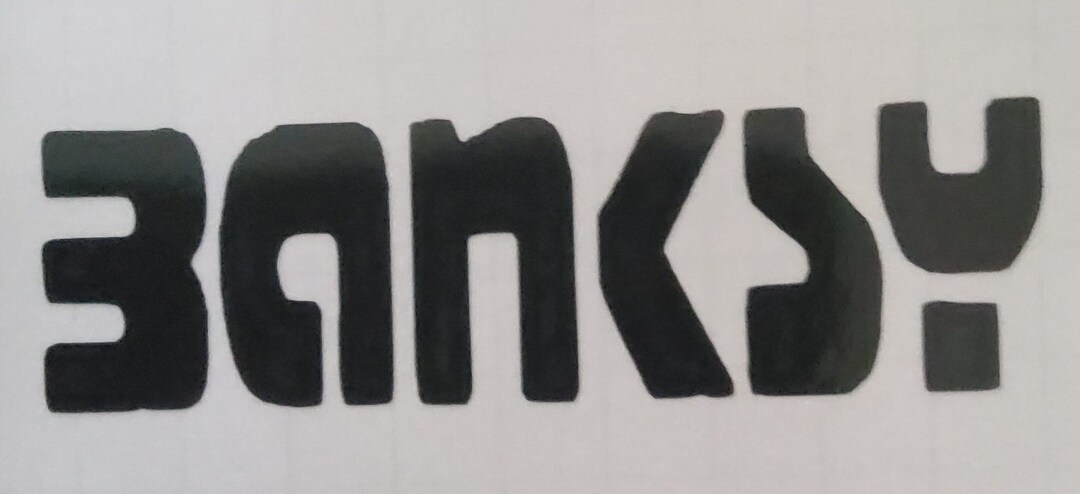 Banksy Vinyl Sticker Decals - Etsy
