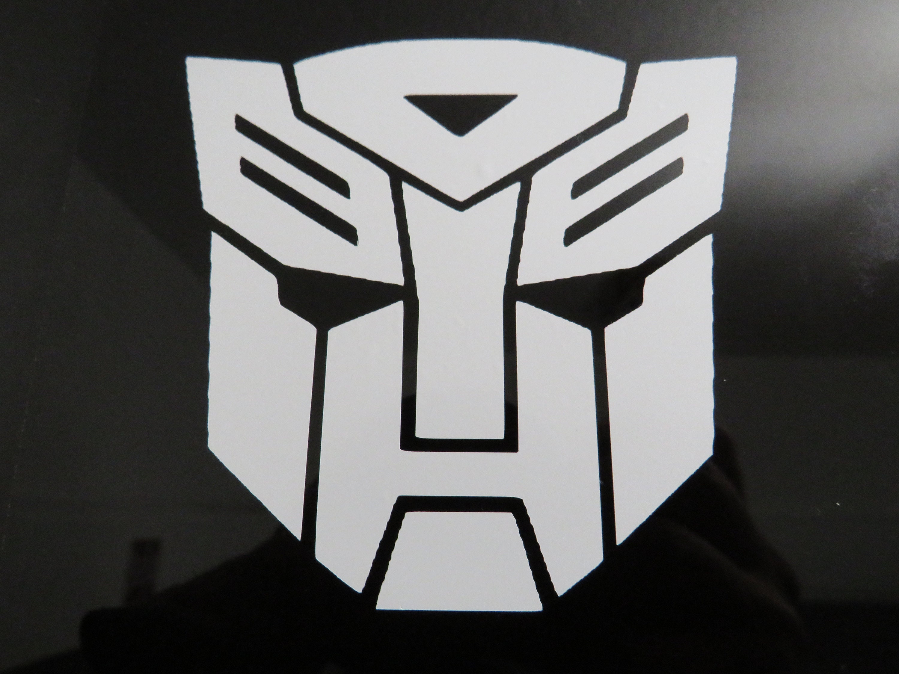 Autobots Logo Black And White