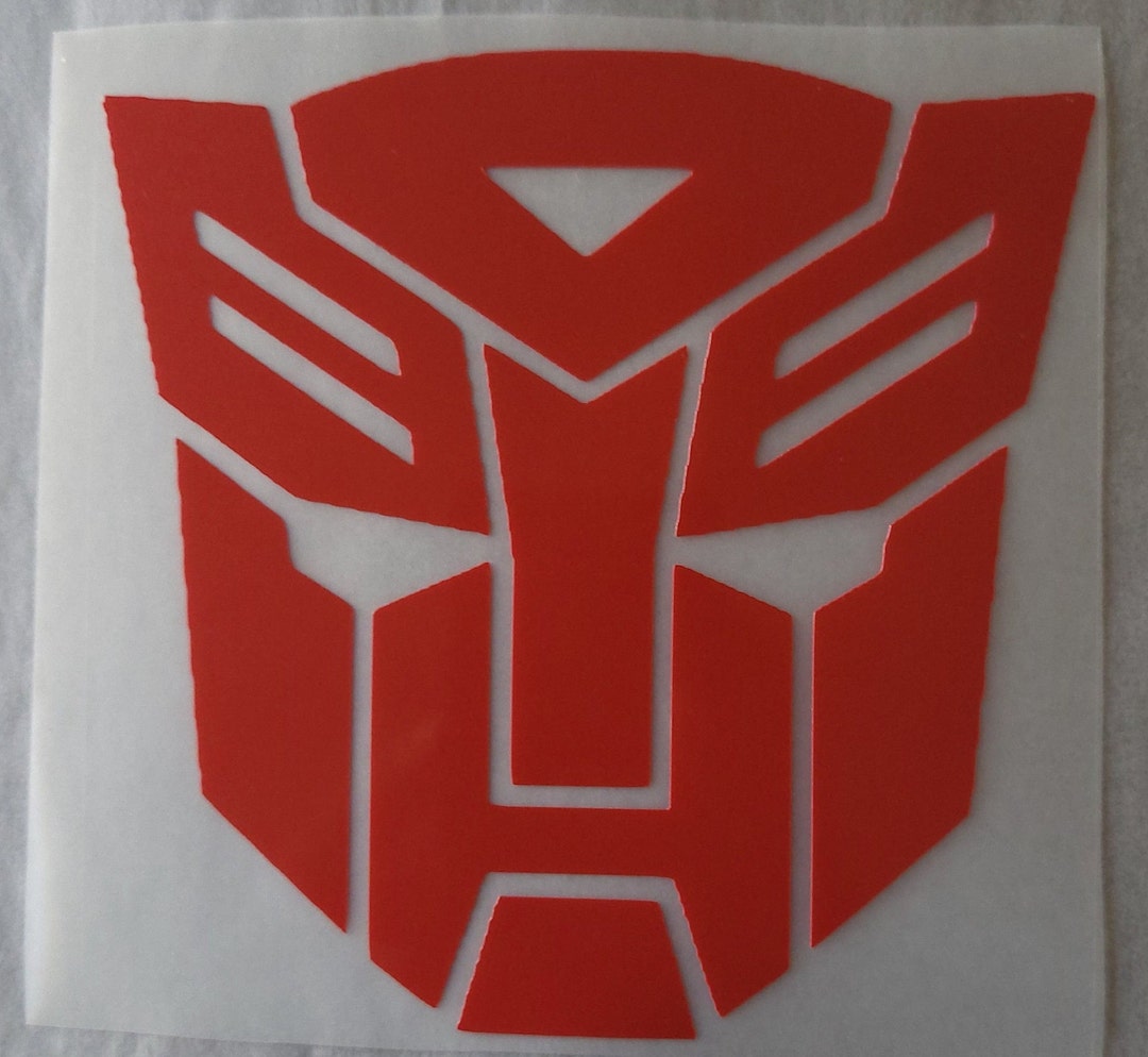 Transformers Optimus Prime Original Logo Decal Transfer - Etsy
