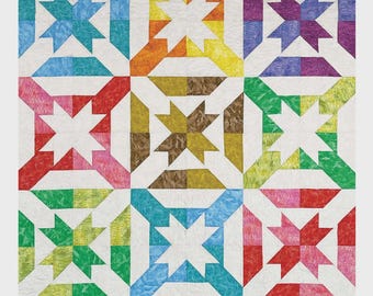 Bundles and Bows by Material Girlfriends Quilt Pattern 48" X 64 ...