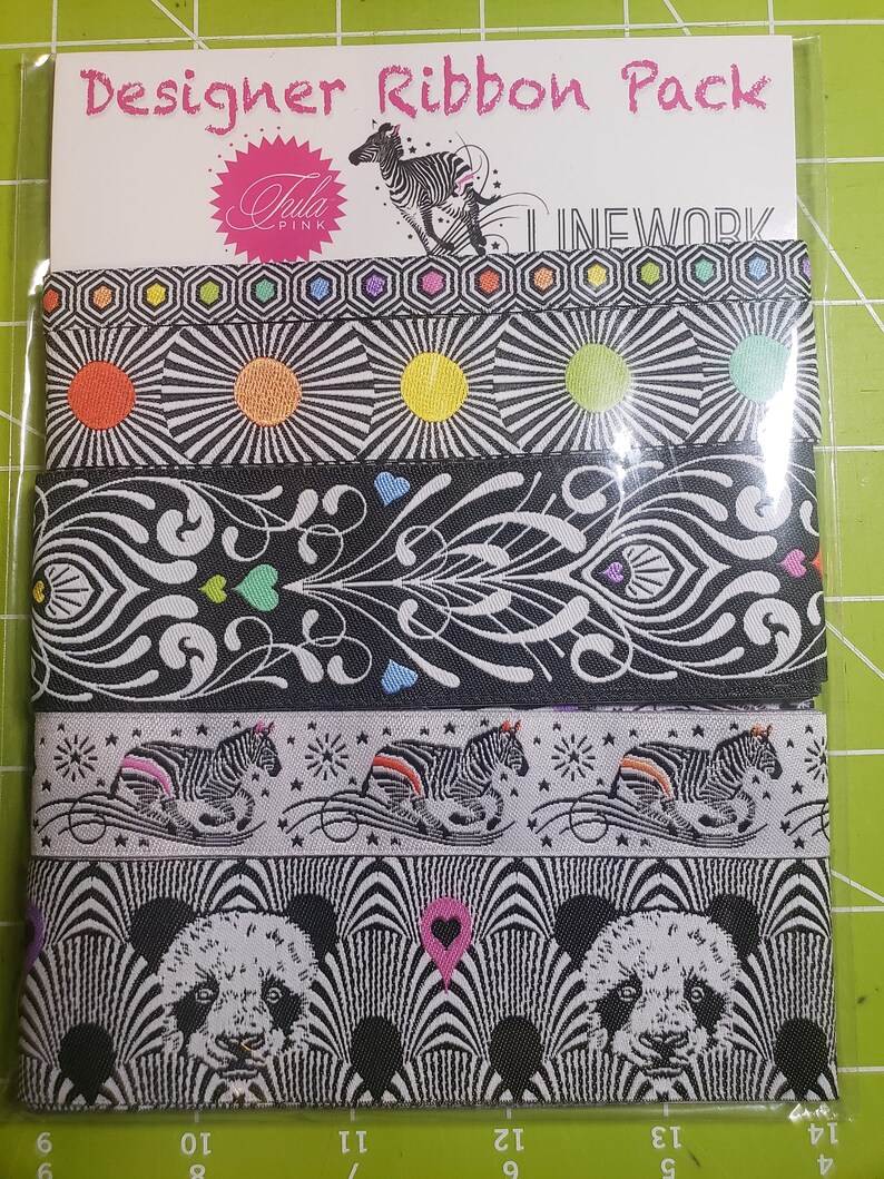 Tula Pink Ribbon - Etsy