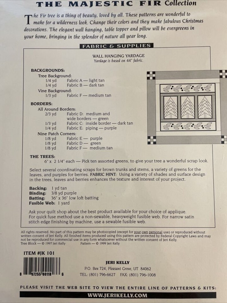 The Majestic for Quilt Pattern by Jeri Kelly RARE FIND - Etsy