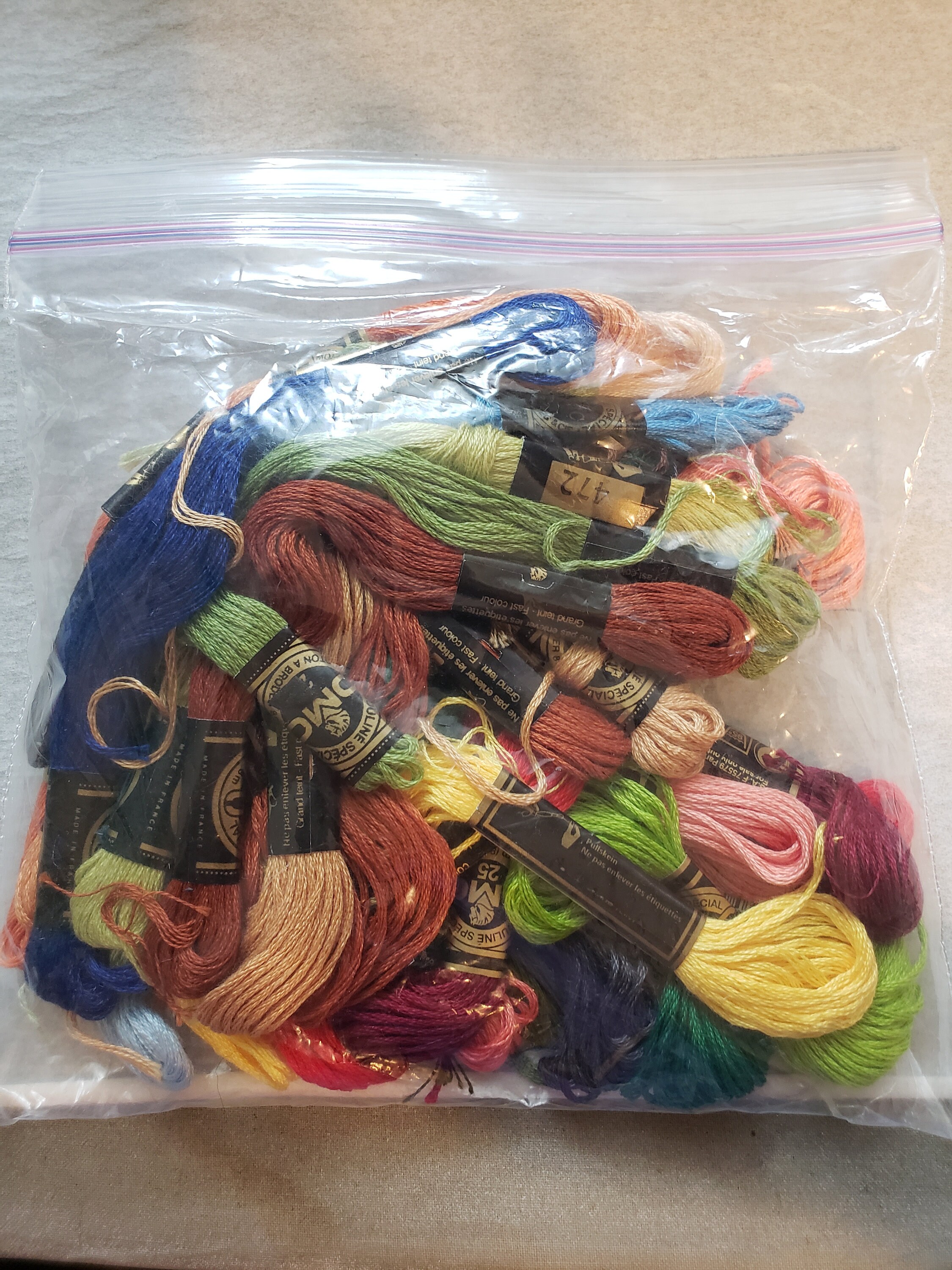 DMC Floss Cross Stitch Supplies Waste Canvas Aida Cloth - Etsy