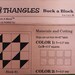 Thangles 2.0" Finished and Two Thangle Block of the Month Patterns - Etsy