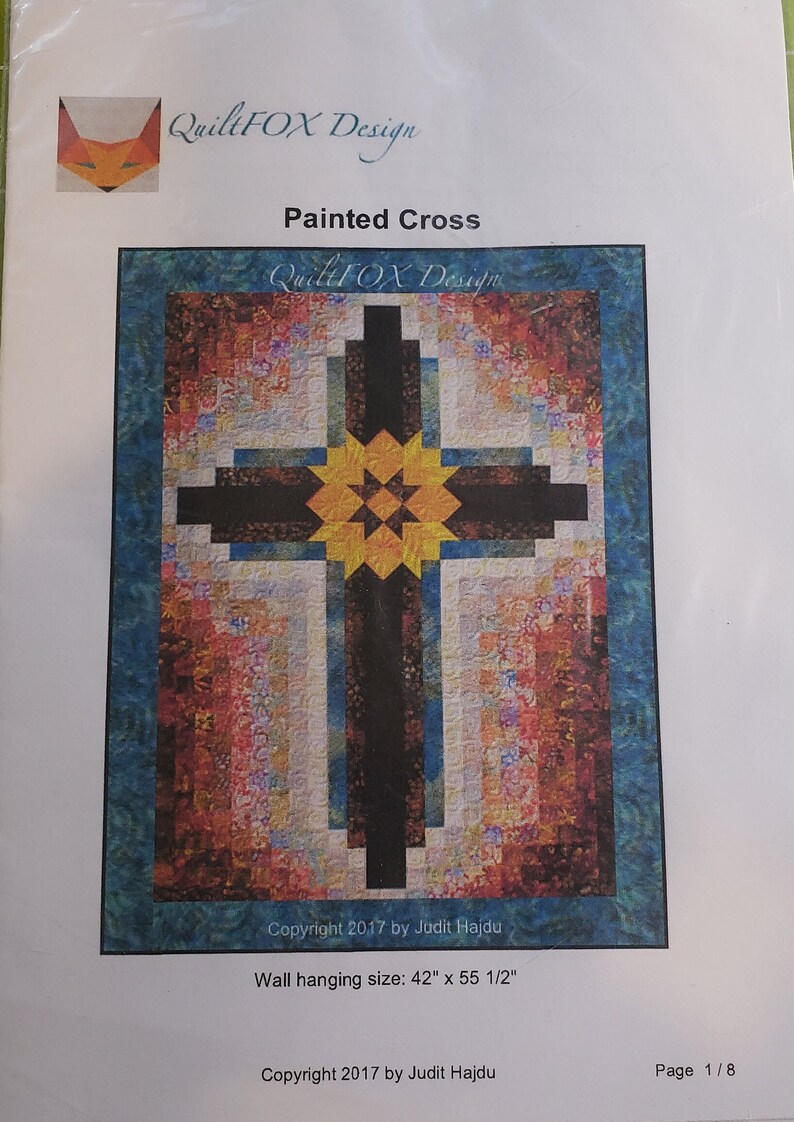 Guiding Star and Painted Cross Patterns by Judit Hajdu for Quiltfox ...