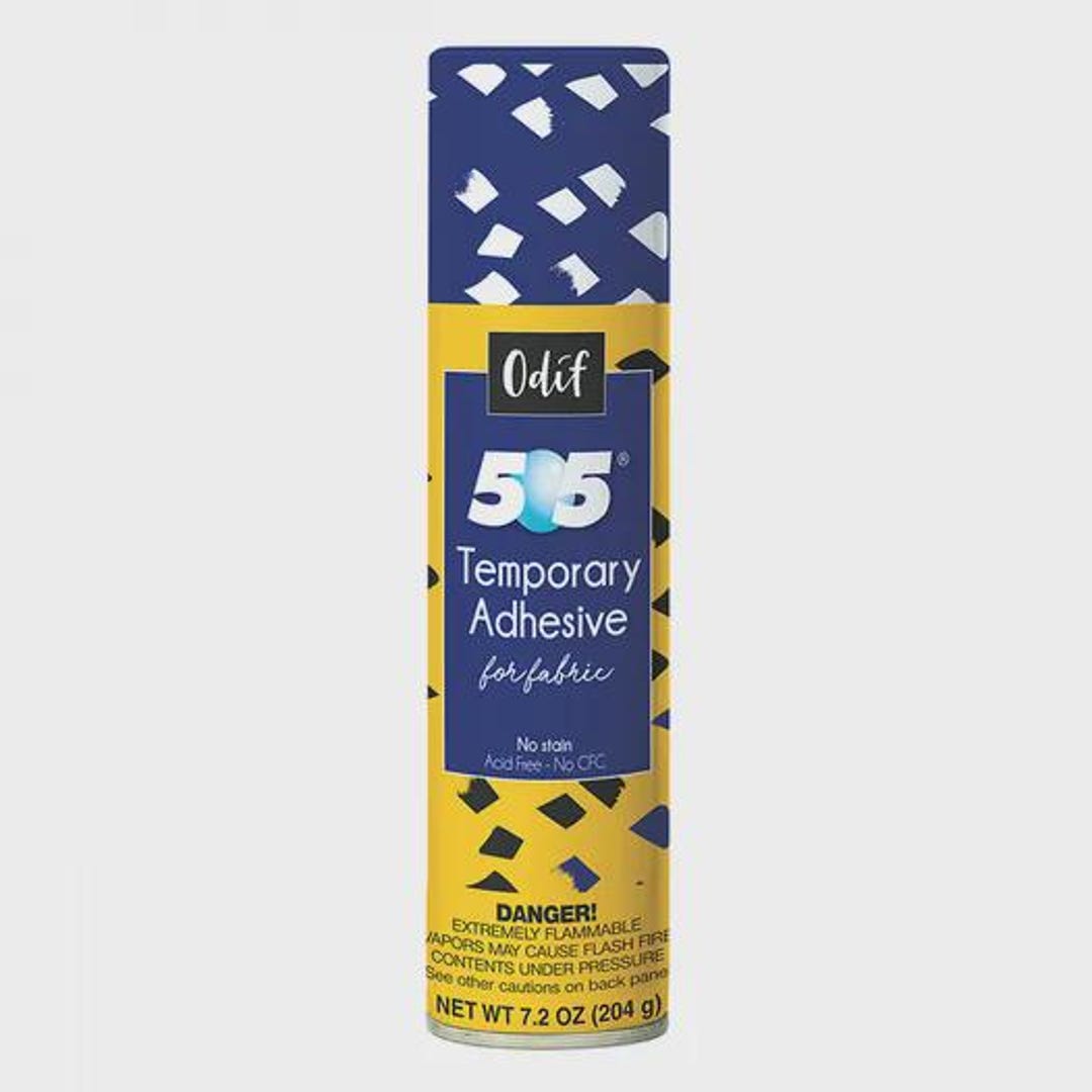505 Spray & Fix Temporary Repositionable Fabric Adhesive 7.2oz - Etsy