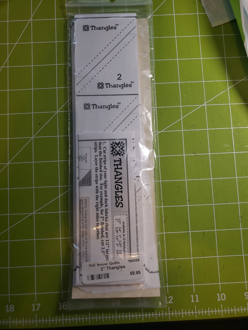 Thangles 2.0 Finished and Two Thangle Block of the Month - Etsy