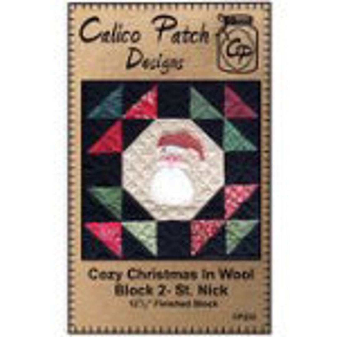 Calico Patch Design Assorted Designs, Block of the Month - Etsy