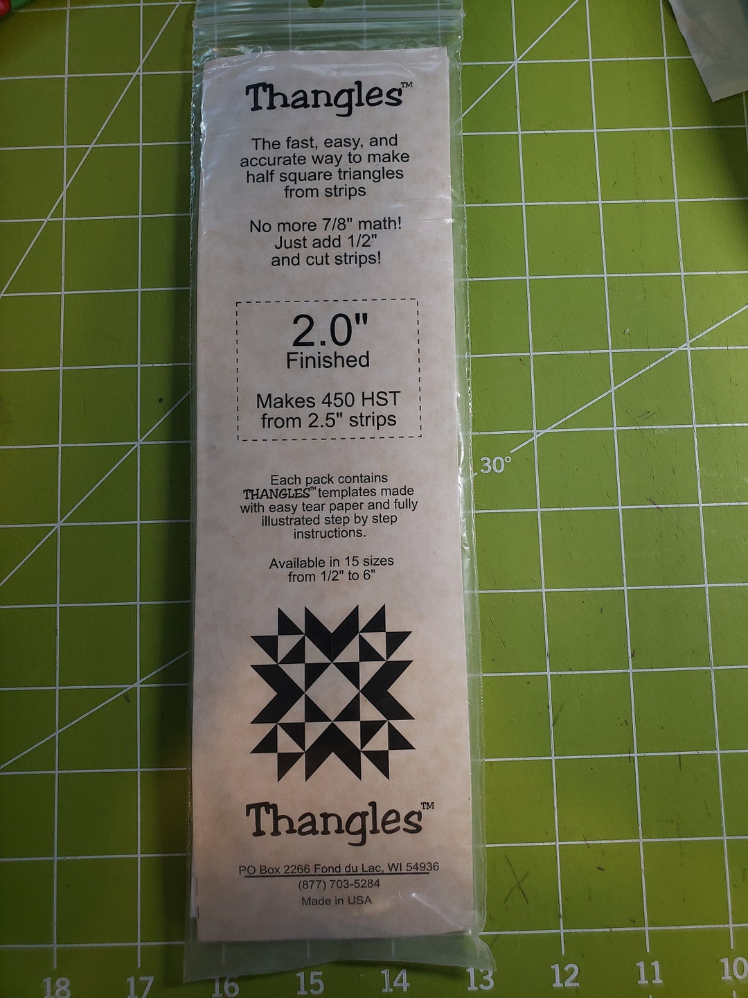 Thangles 2.0 Finished and Two Thangle Block of the Month - Etsy