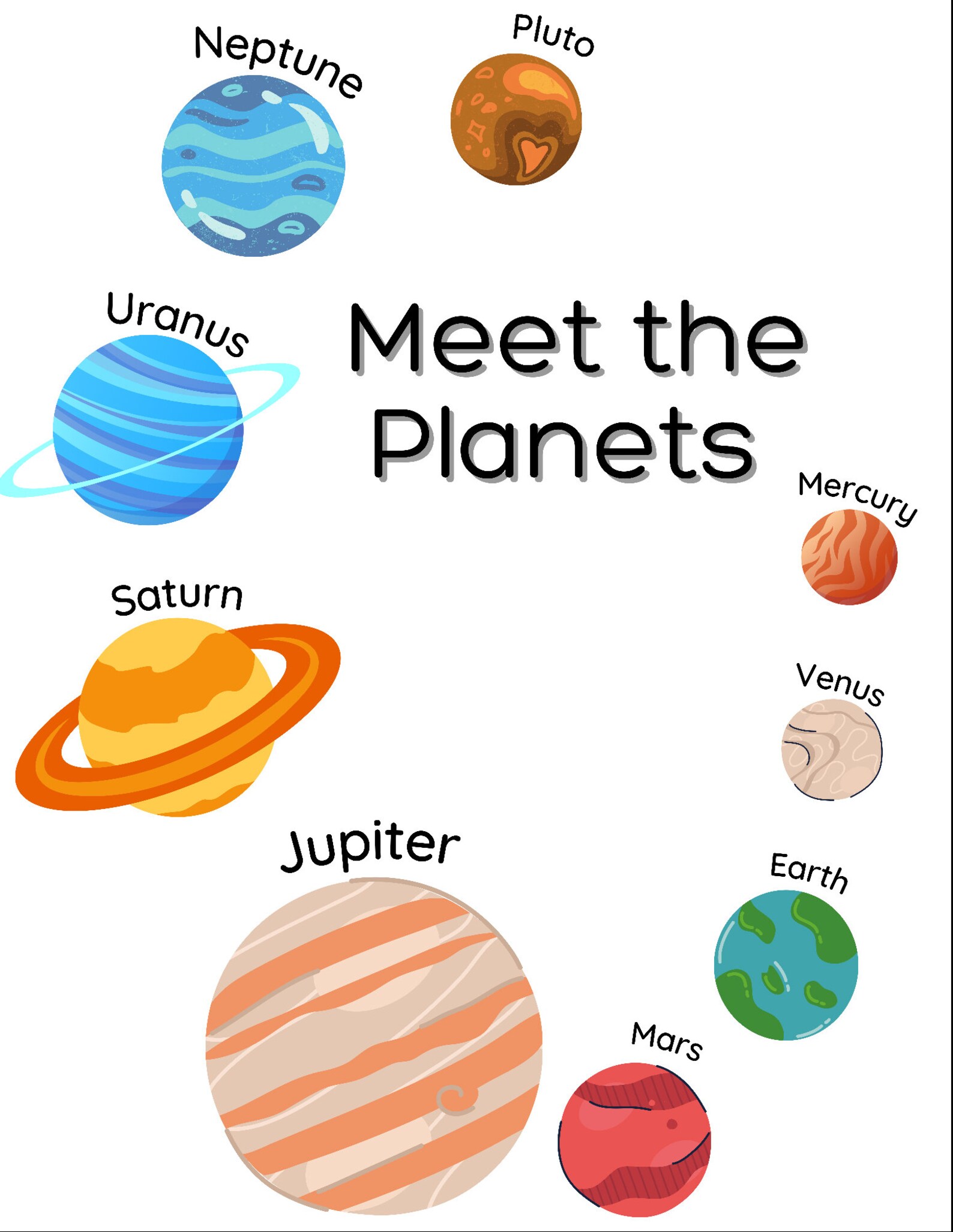 36 Page Space Theme Pre-k and Kindergarten Worksheets | Etsy