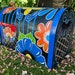 Jumbo Mailbox, Custom Hand Painted, Handmade, Black Steel Metal, Extra ...