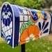 Large Handmade Mailbox, Custom Hand Painted, Colorful Talavera Mexican ...