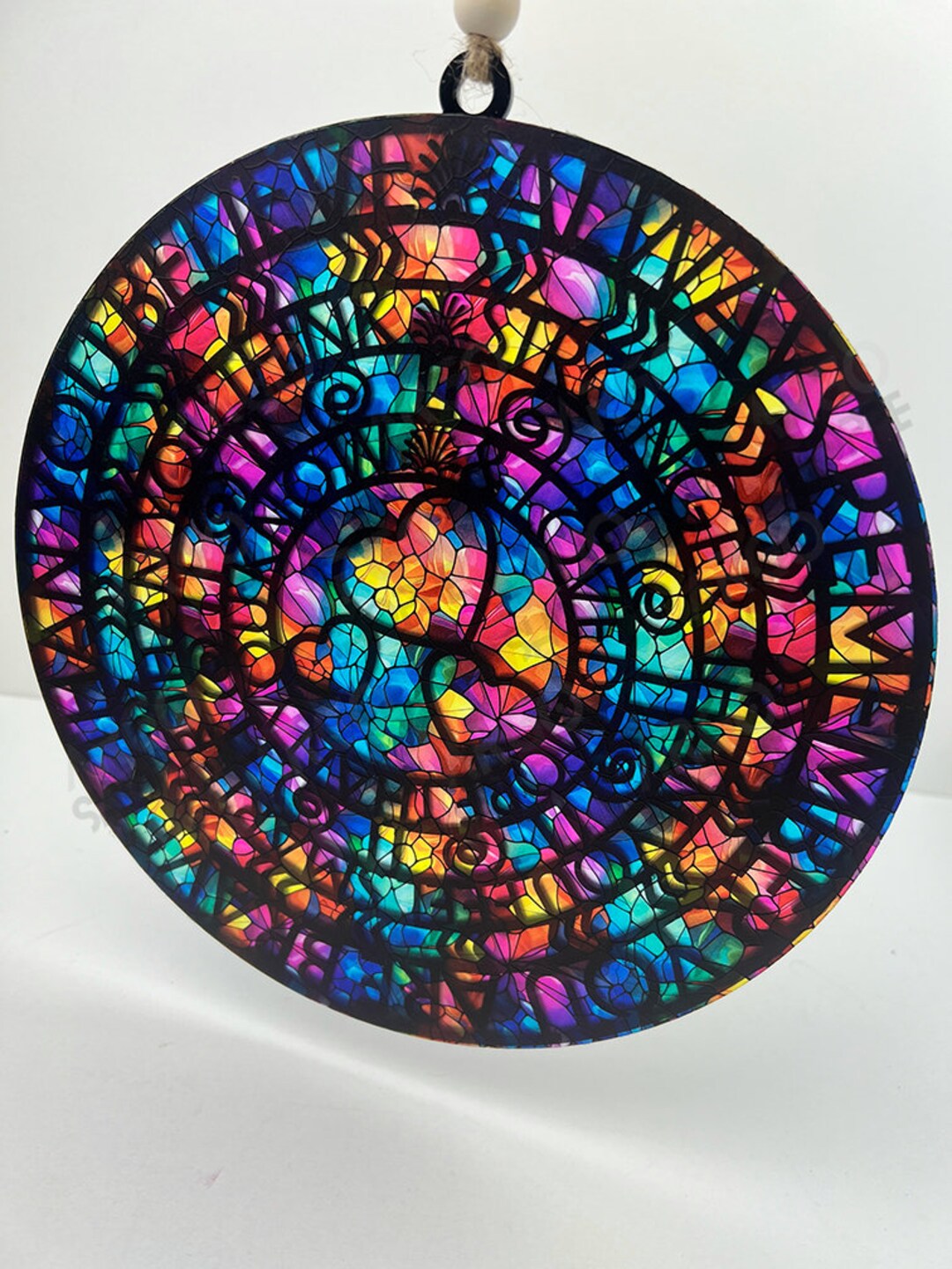 Positive Affirmation Sun Catcher, Always Remember You Are Braver Than ...