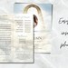 2 Page Funeral Program Template, 8.5x11 Obituary Template Canva ...
