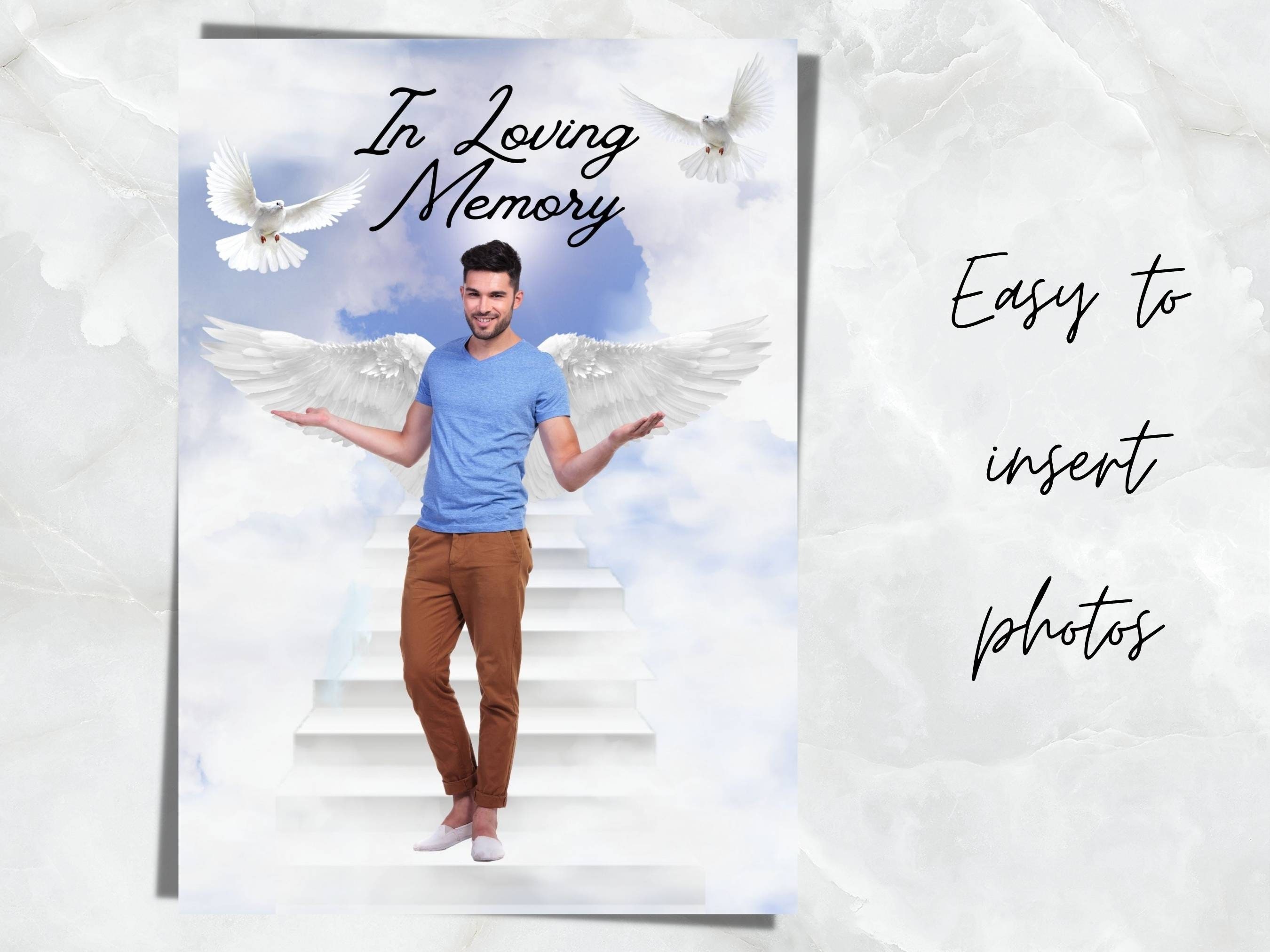 PNG Memorial Wing Background for Memorial, Funeral or Remembrance, in ...
