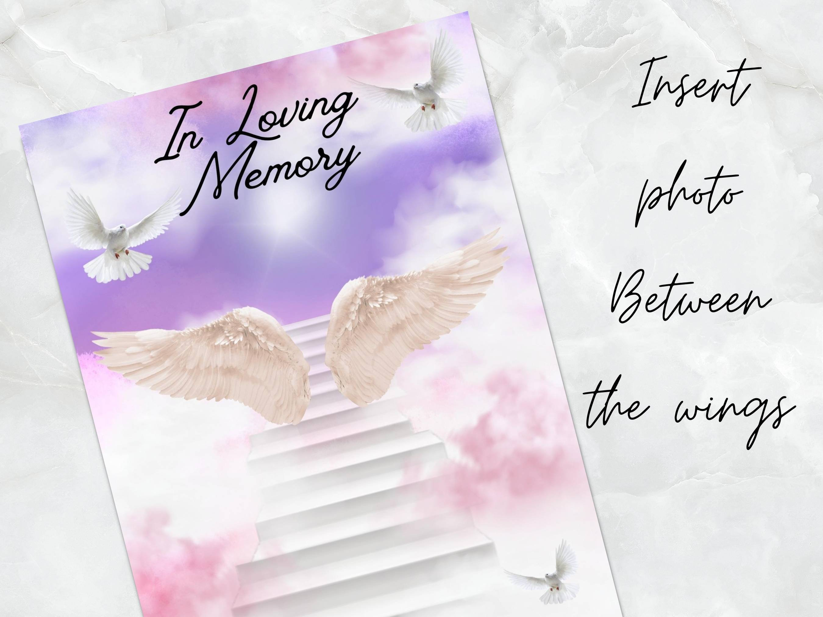 PNG Memorial Wing Background for Memorial, Funeral or Remembrance, in ...