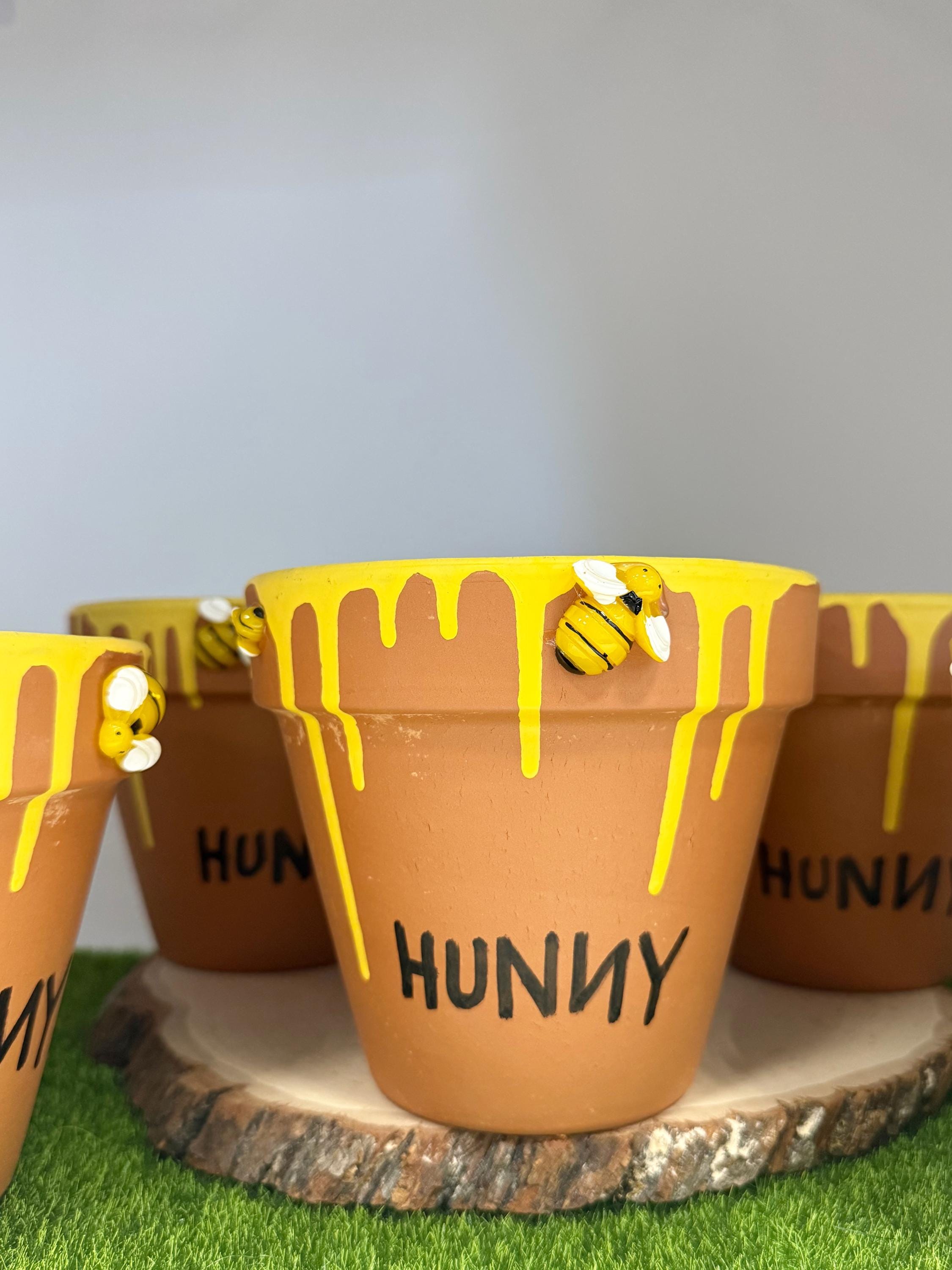 Winnie the Pooh Terra Cotta Hunny Pots , Hunny Pot Centerpieces for ...