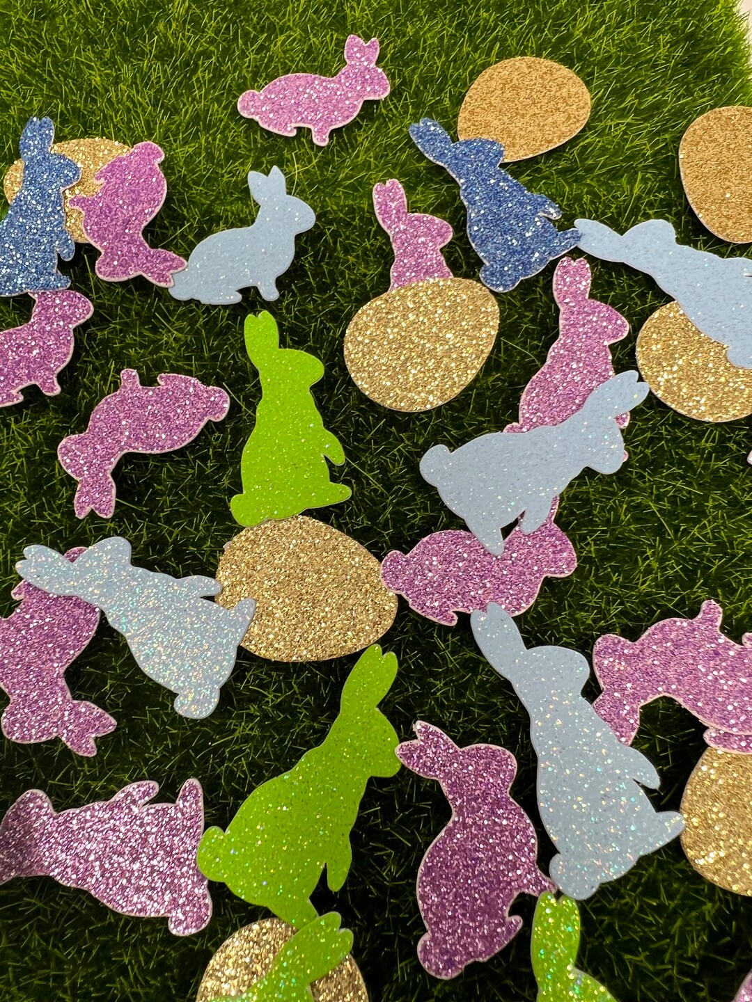 Bunny Confetti , Bunny Table Scatter , Custom Pastel Easter Confetti ...