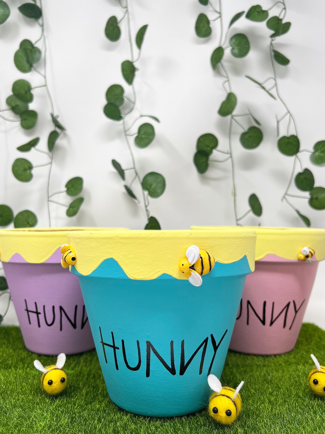 Winnie the Pooh Terra Cotta Hunny Pots Centerpieces Party Favors for ...
