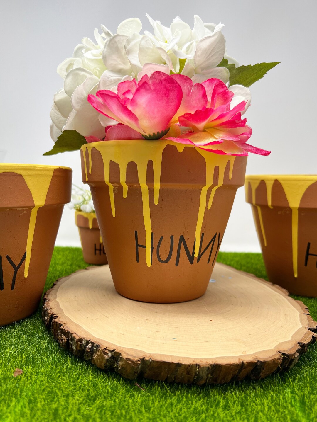 Winnie the Pooh Terra Cotta Hunny Pots Centerpieces Party Favors for ...