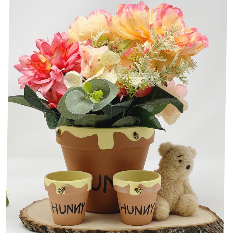 Winnie the Pooh Terra Cotta Hunny Pots Centerpieces Hunny - Etsy