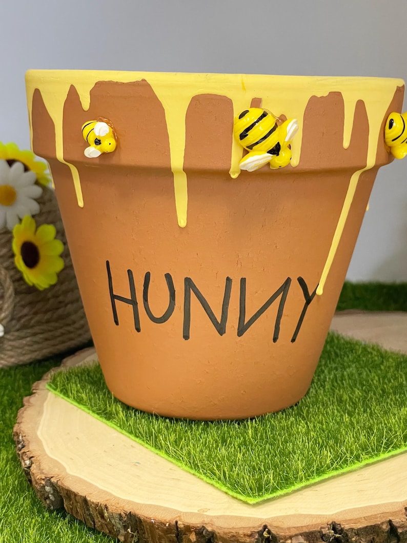 Hunny Pots Centerpieces Party Favors for Birthdays, Baby Showers, Honey ...