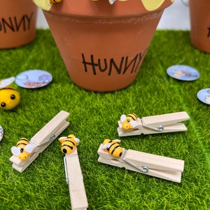 Mini Clothespins for Baby Shower , Mommy to Bee Favors , Don’t Say Baby ...