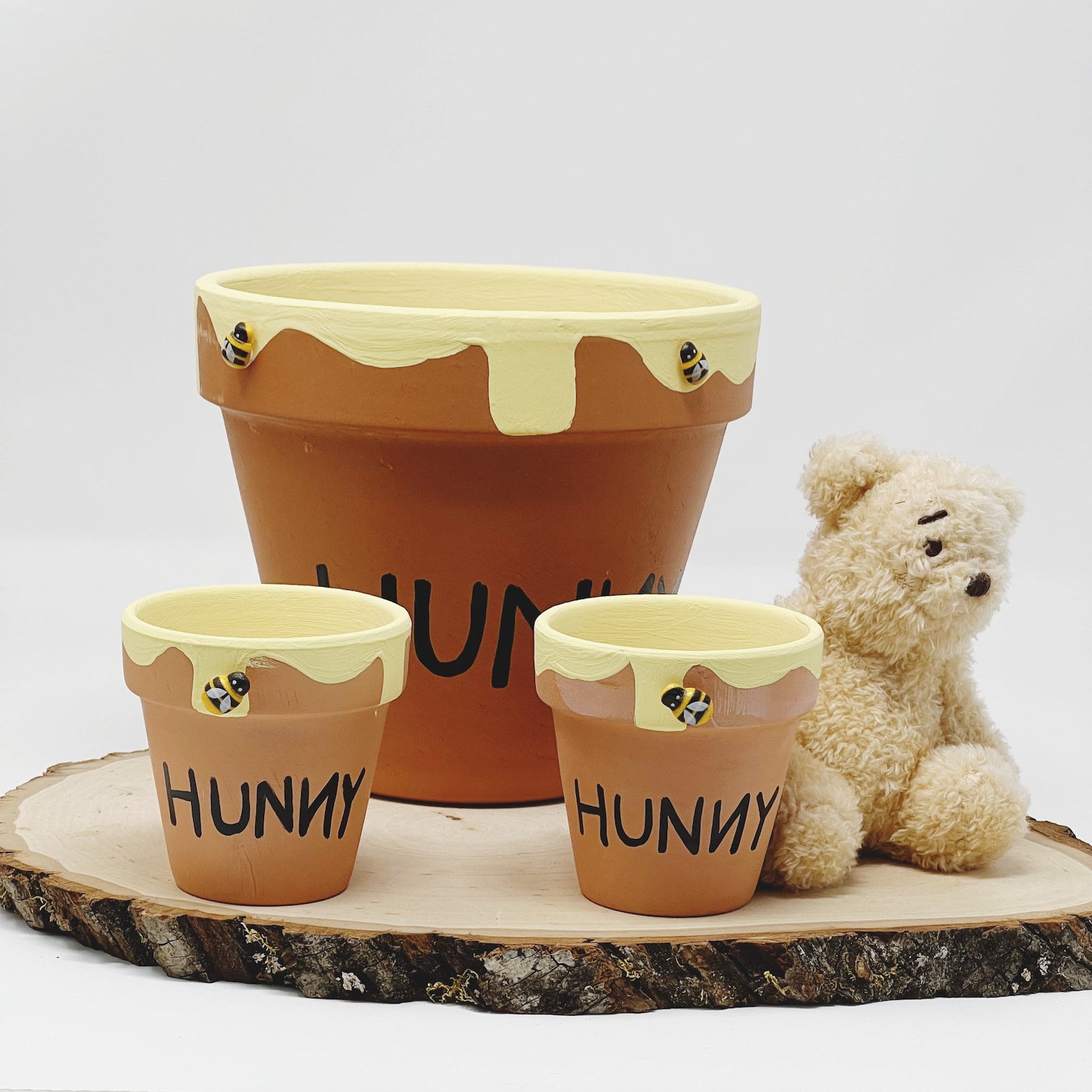 Winnie the Pooh Terra Cotta Hunny Pots Centerpieces Party - Etsy UK