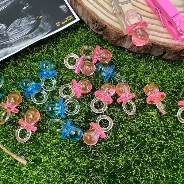Guess How Many Pacifiers Baby Shower Game - Etsy