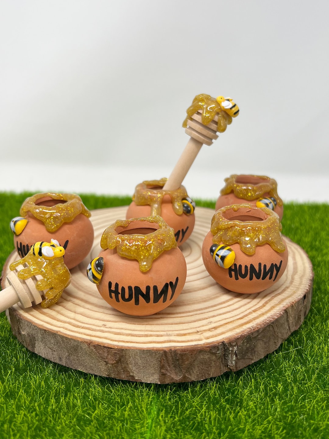 Winnie the Pooh Terra Cotta Hunny Pots Centerpieces Party Favors for ...