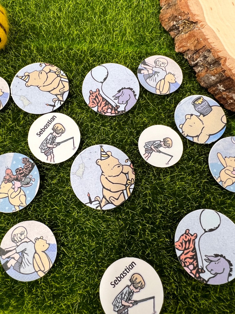Classic Winnie the Pooh Table Scatter / Confetti - Etsy
