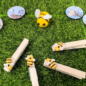 Mini Clothespins for Baby Shower , Mommy to Bee Favors , Don’t Say Baby ...