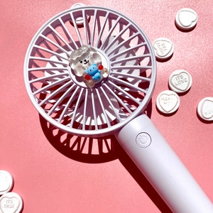 BTS - BT21 Character Portable Handheld Electric Fan - LIMITED EDITION ...