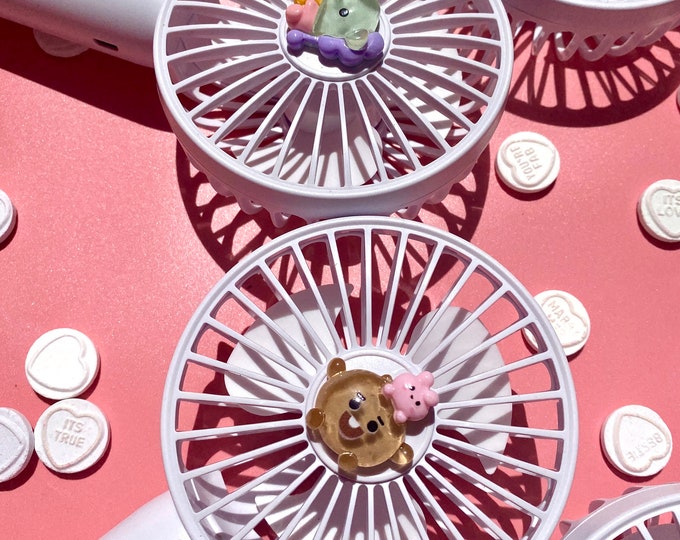 BTS - BT21 Character Portable Handheld Electric Fan - LIMITED EDITION ...