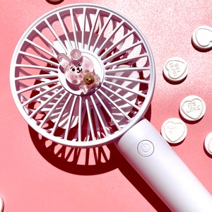 BTS - BT21 Character Portable Handheld Electric Fan - LIMITED EDITION ...
