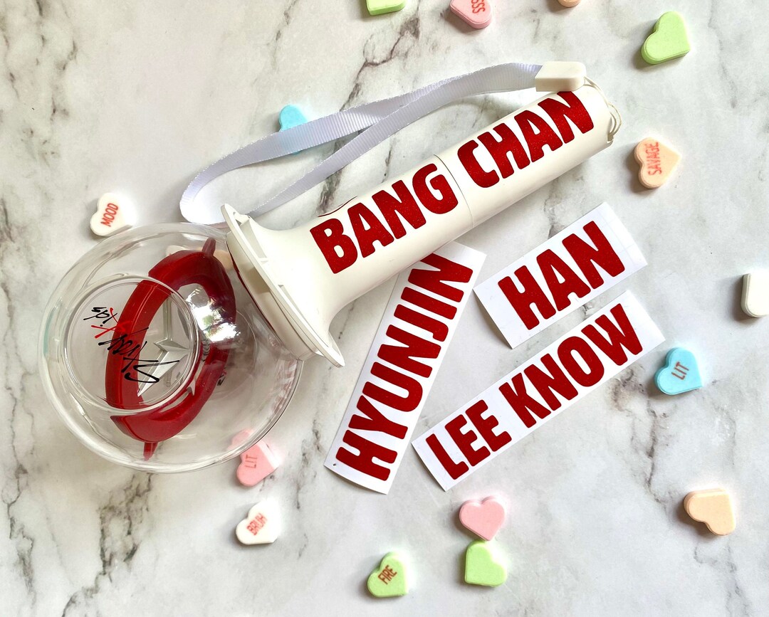 SKZ Stray Kids Light Stick Decal/sticker Permanent BOLD - Etsy