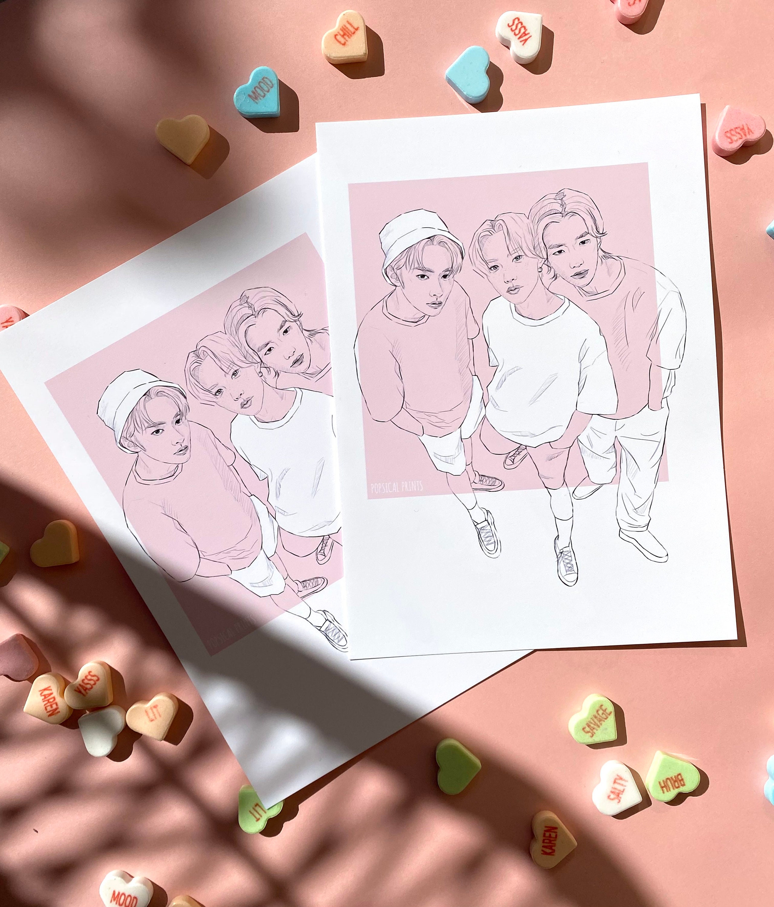 Dance Racha A5 Art Print SKZ - Etsy Canada